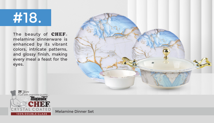 Melamine Dinnerware Dinning Sets in Pakistan - Majestic CHEF – Chef Cookware