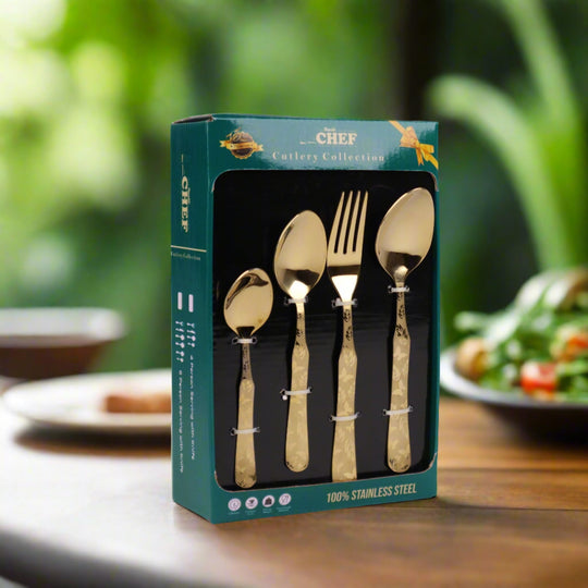 Shop Now Best Quality Stainless Steel Cutlery Sets Range-Chef Cookware