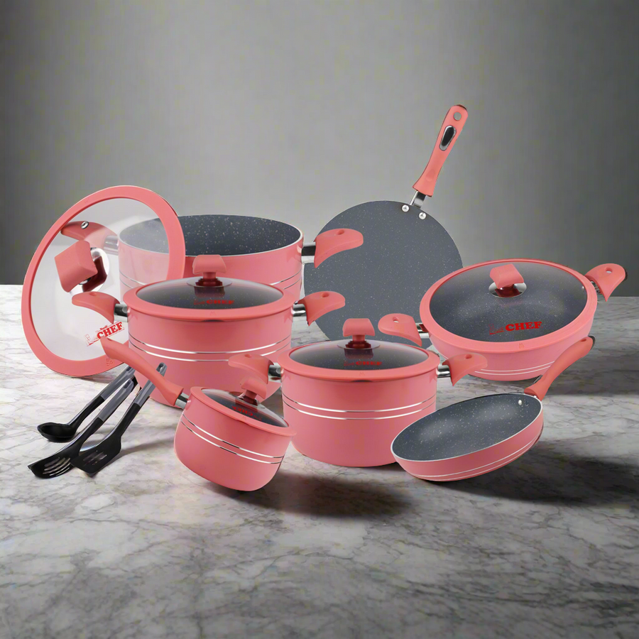Best Quality Nonstick Cookware Set Price In Pakistan - Majestic Chef ...