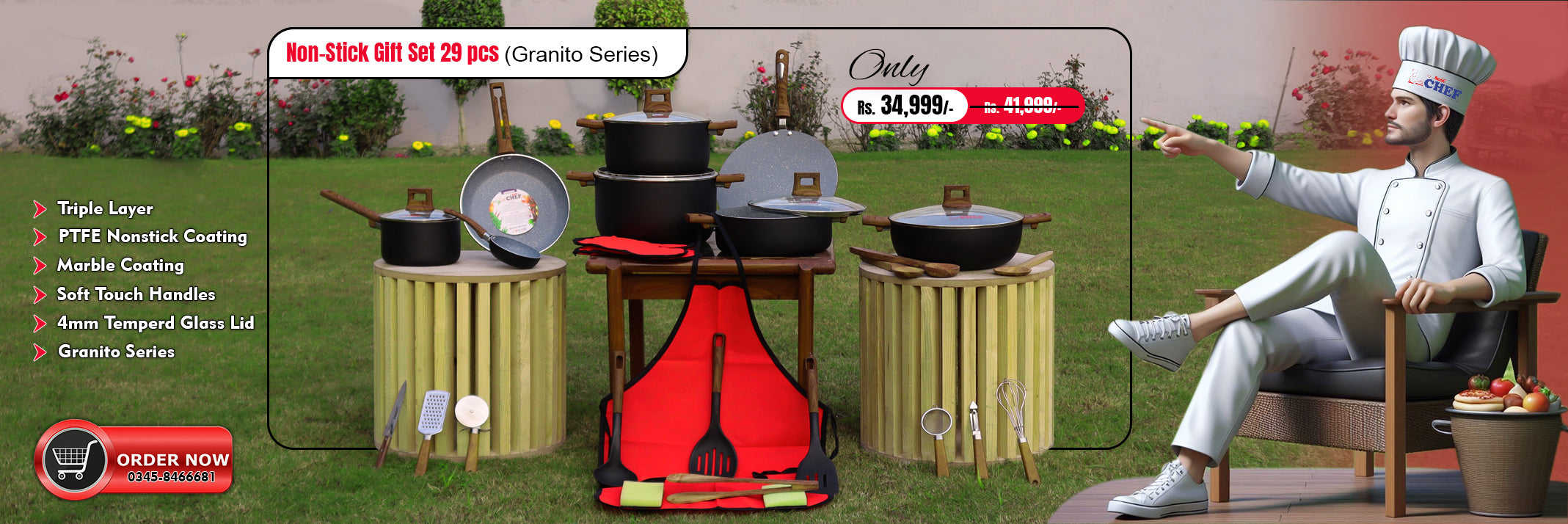 Best Cookware And Kitchenware Brand In Pakistan-Majestic Chef Cookware