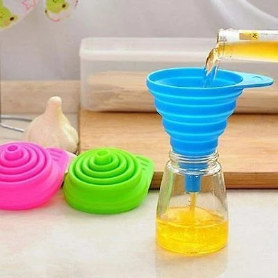 Chef 3Pcs Kitchen Gadgets Silicon Funnel Oil Water Funnel – Chef Cookware