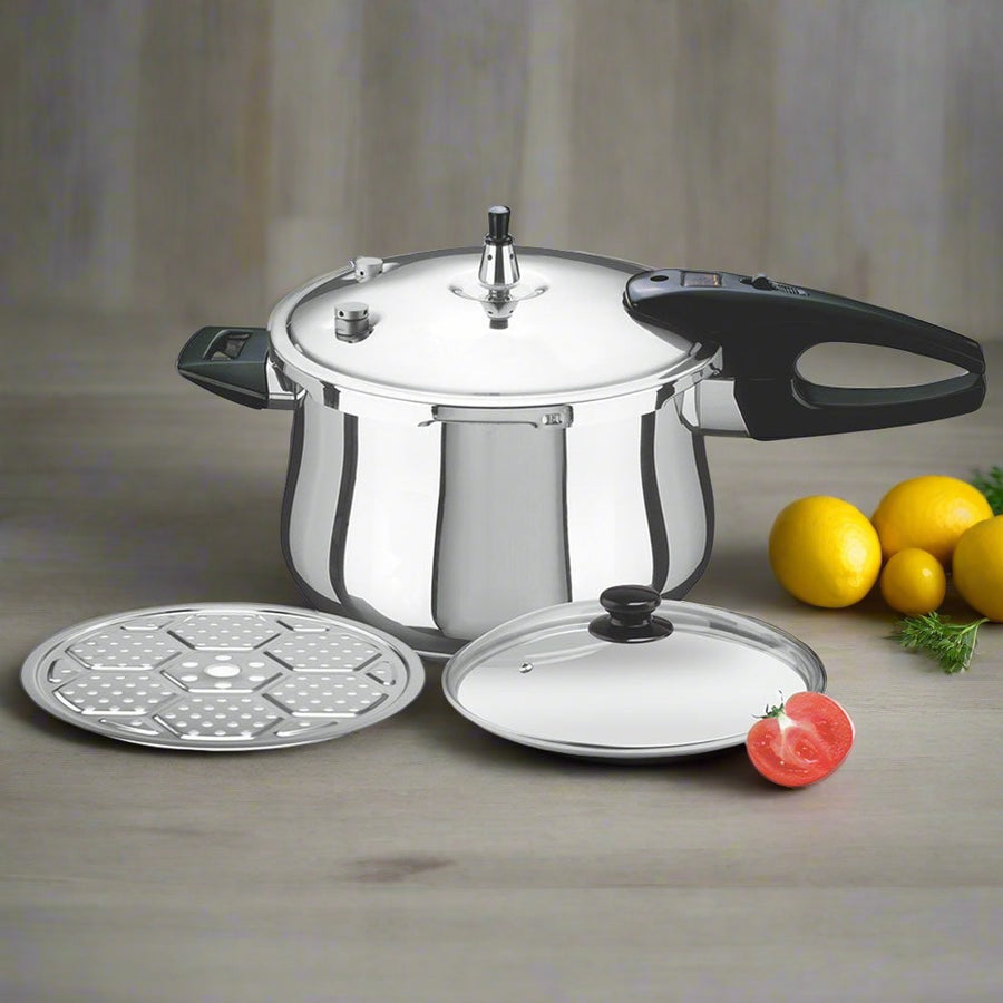 Shop Stainless Steel Pressure Cooker Online At Low Price-Majestic Chef ...