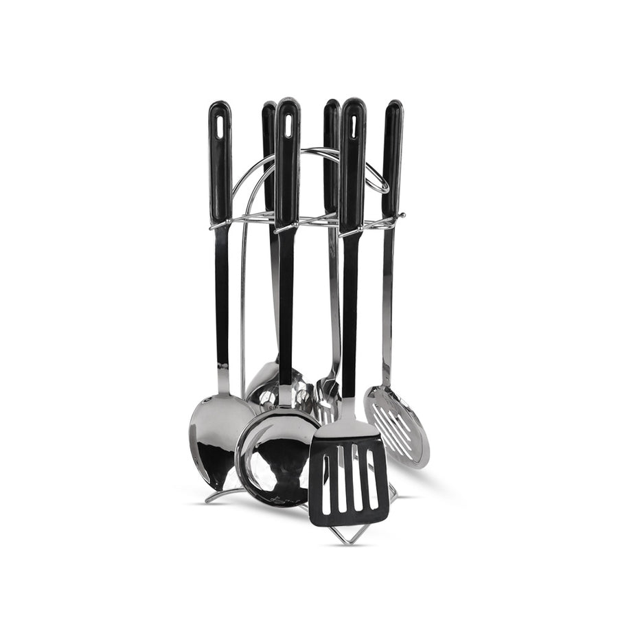 Chef Shireen Anwar-Stainless Steel 29 Pcs Cutlery Set 6 Person Serving ...