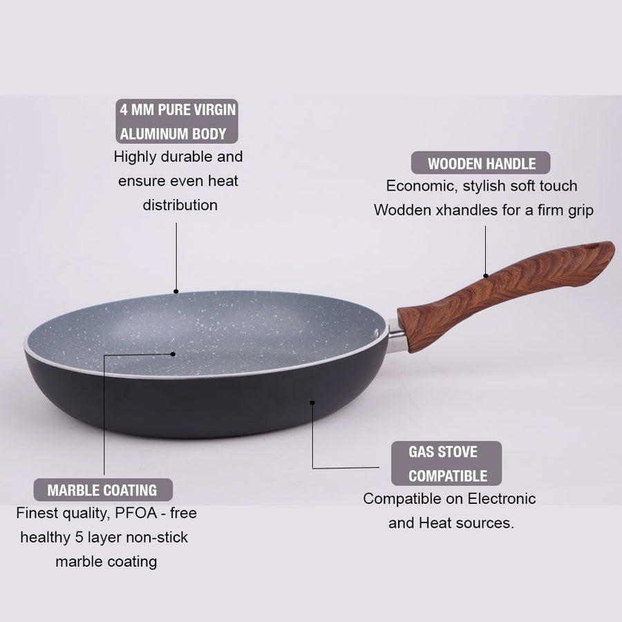 Non-Stick Cookware - Frying Pan/ Deep Frying Pan - Majestic Chef – Chef ...